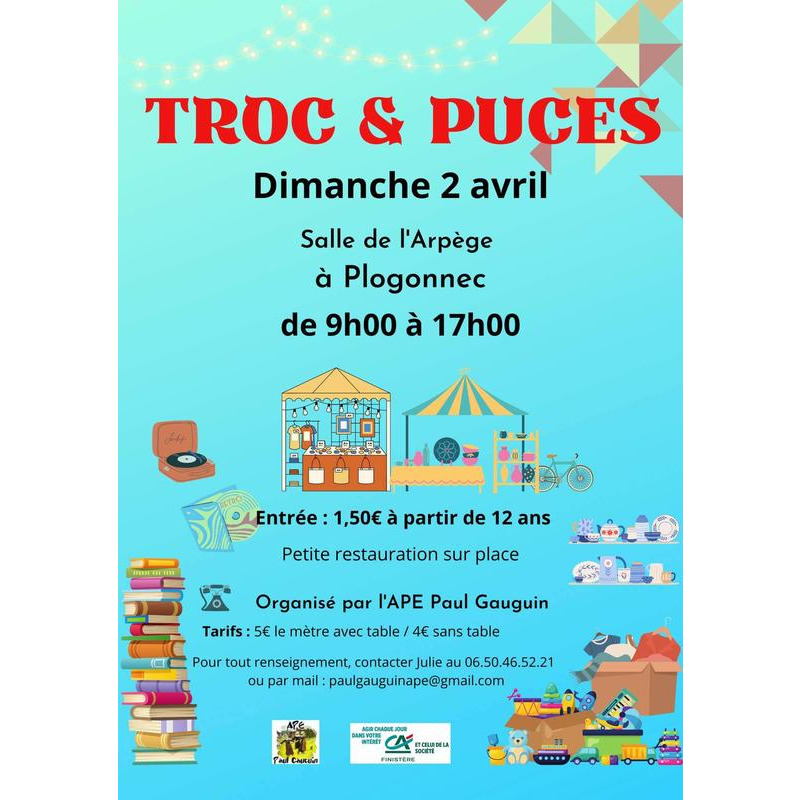 Troc et puces 2023 - Plogonnec (29180)