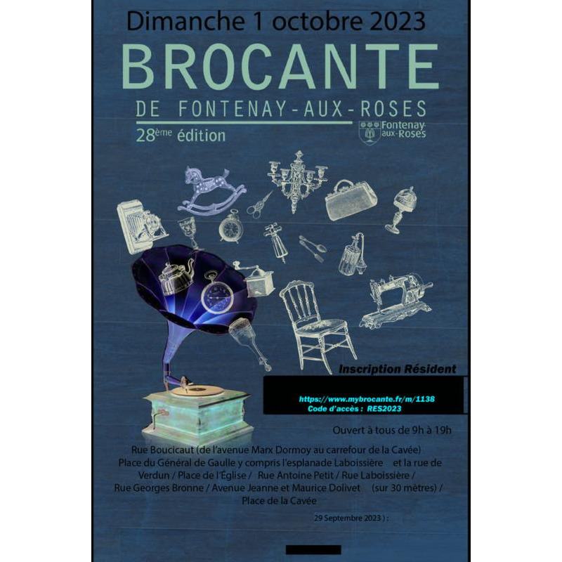 Brocante, vide-greniers - Fontenay-aux-Roses (92260)