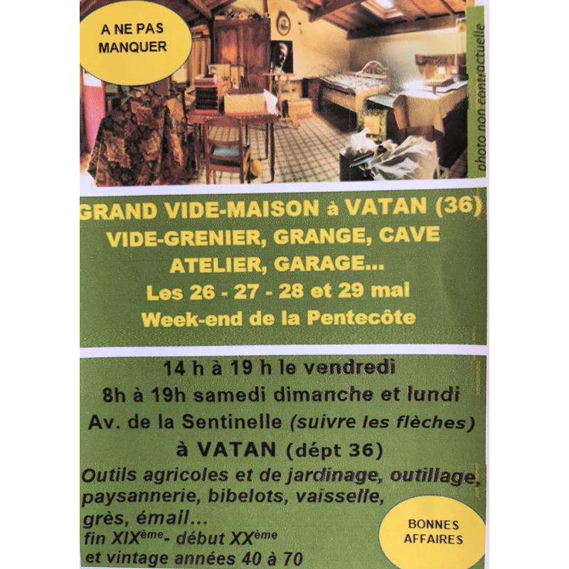 Vide maison - Vatan (36150)