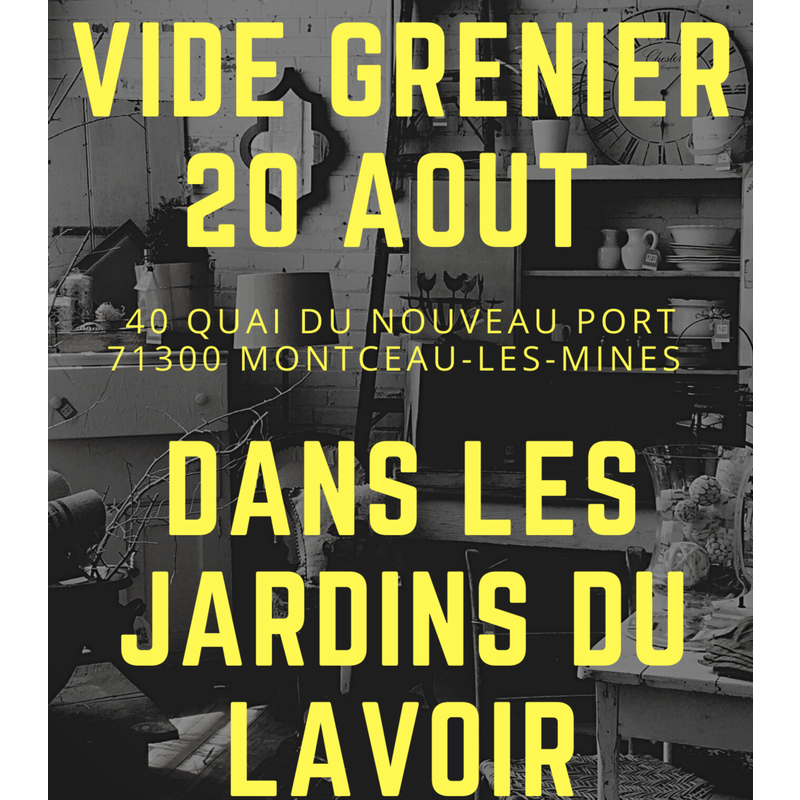 Vide grenier du lavoir des chavannes - Montceau-les-Mines (71300)