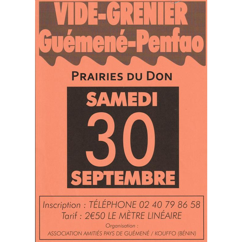 Vide grenier de la foire de la saint michel