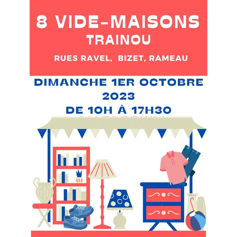 Vide maison de quartier - Traînou (45470)