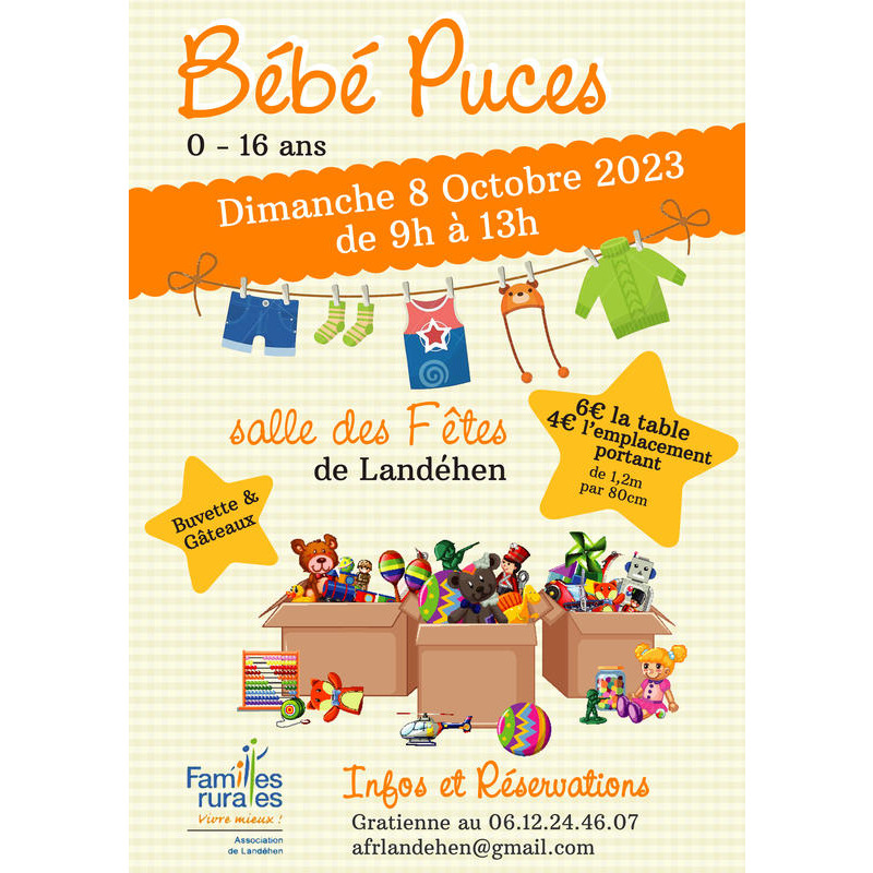 Bébé puces - Landéhen (22400)