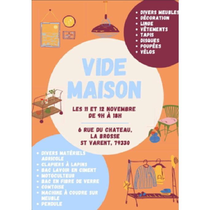 Vide maison