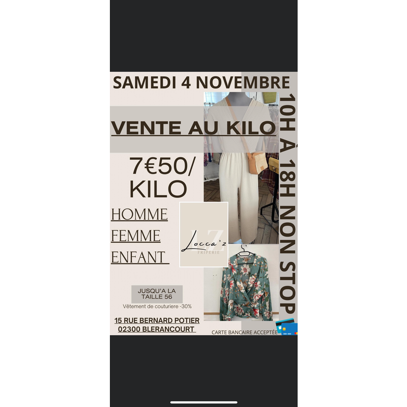 Braderie friperie - Blérancourt (02300)