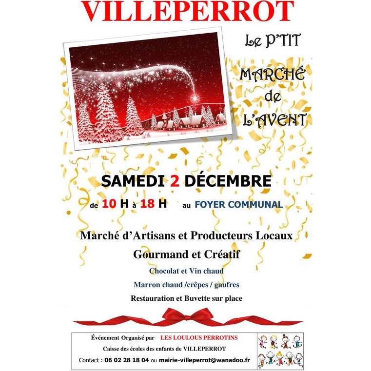 Le p'tit marché de l'avent de villeperrot