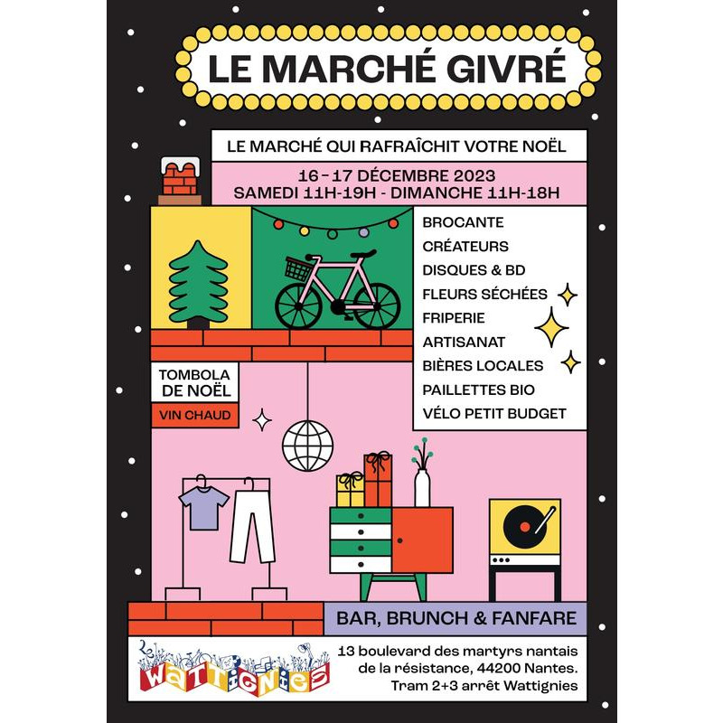 Le marché givré
