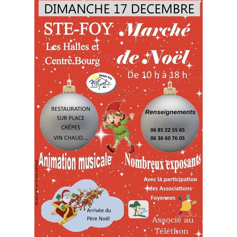 Marché de Noël - Sainte-Foy (85150)
