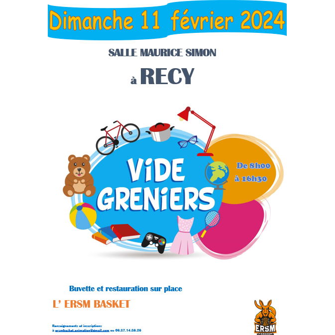 Brocante ersm basket - Recy (51520)