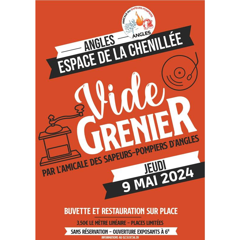 Vide greniers - Amicale des Sapeurs-Pompiers d'Angles