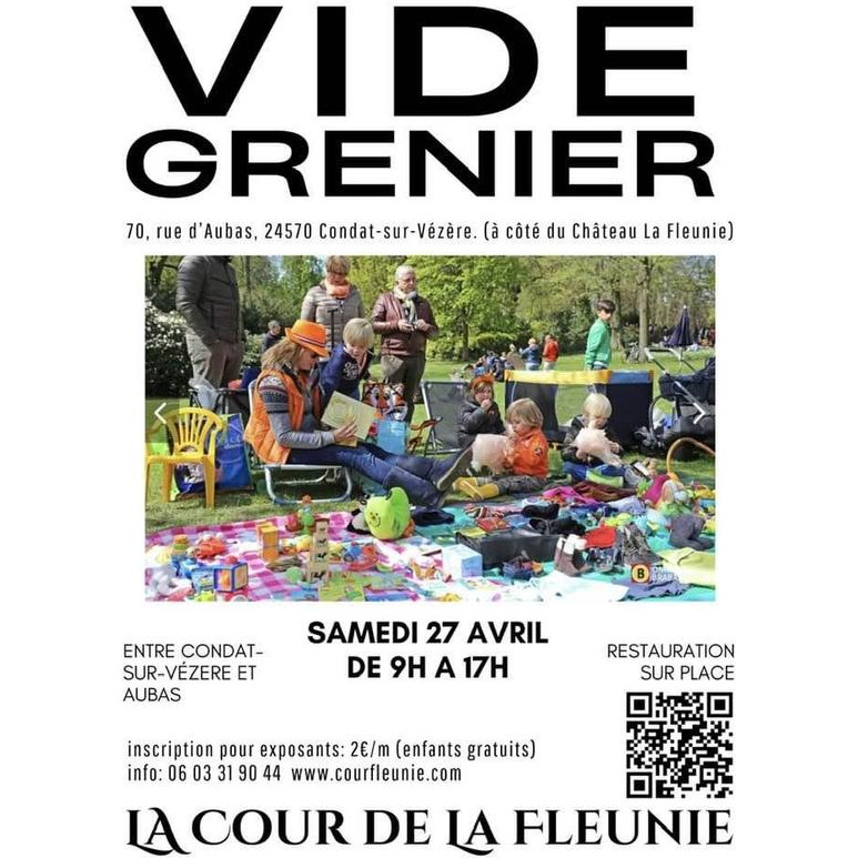 Vide grenier et vide dressing - Condat-sur-Vézère (24570)