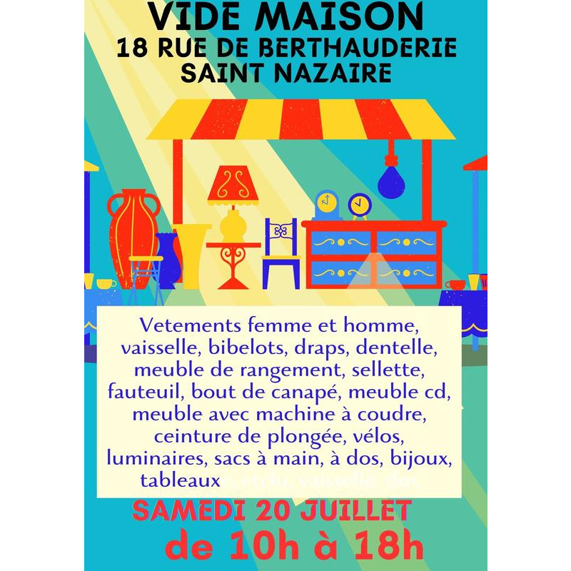 Vide maison - vide dressing