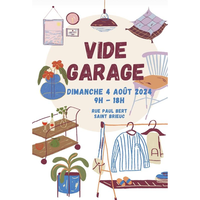 Vide-garage et vide-dressing - Saint-Brieuc (22000)