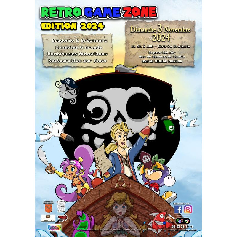 Braderie geek retro game zone 2024 - Miniac-Morvan (35540)